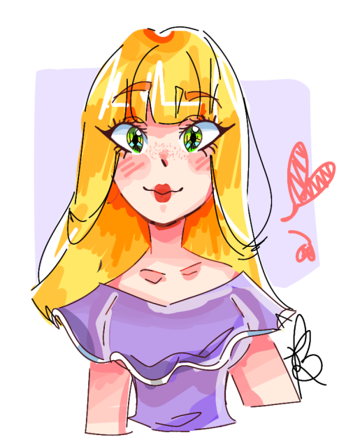 beautiful girl - ibisPaint