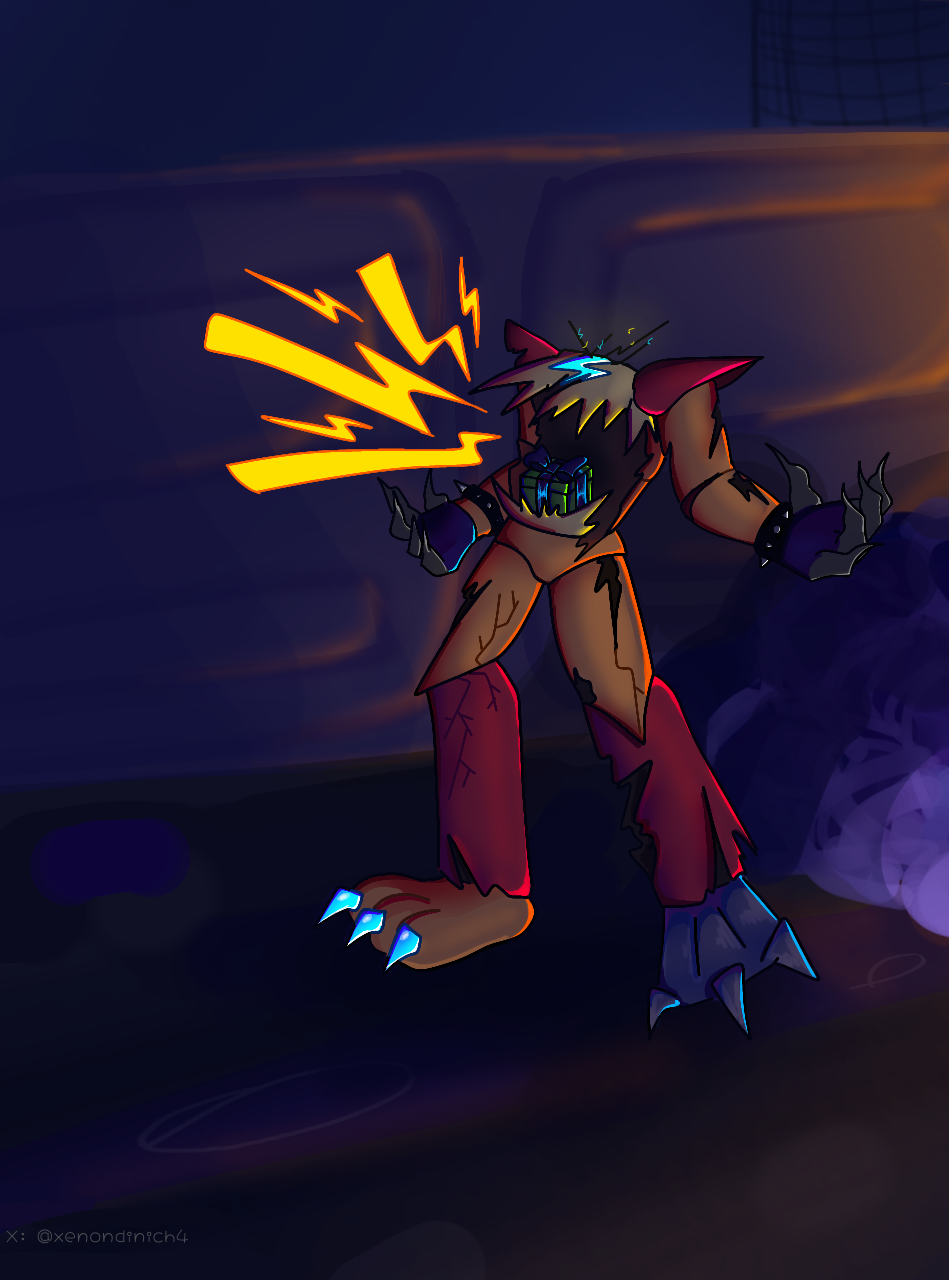 RAWRRRRR!!!! 🗣️⚡⚡ - ibisPaint