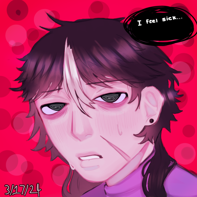 Silly drawing of my oc - ibisPaint