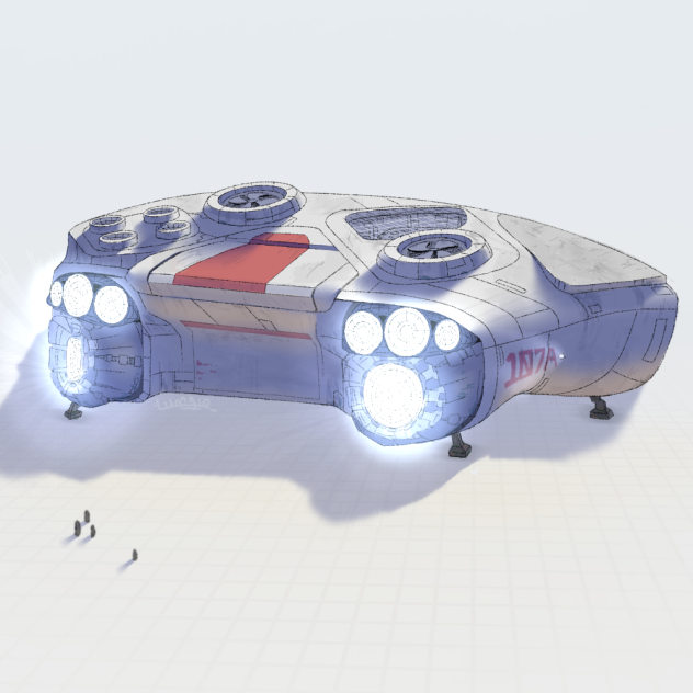 Controller Spaceship - ibisPaint