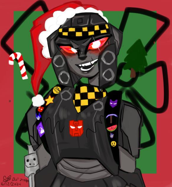 Megatron Christmas edition 🎁🎄 - ibisPaint