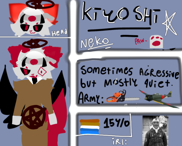 Emoji cat oc Sheet ★2 Of 2 (He demon) - ibisPaint