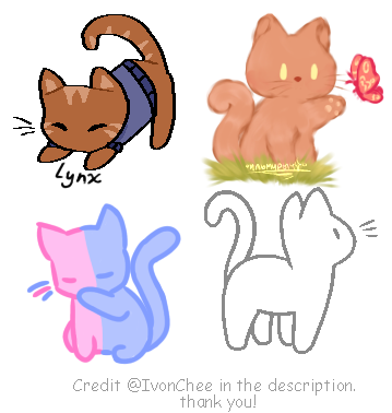 Cat collab - ibisPaint