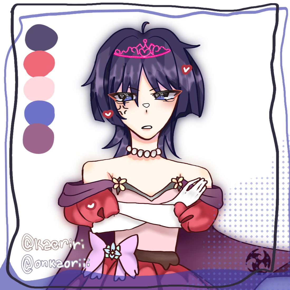 Scara In a Princess Dress - ibisPaint