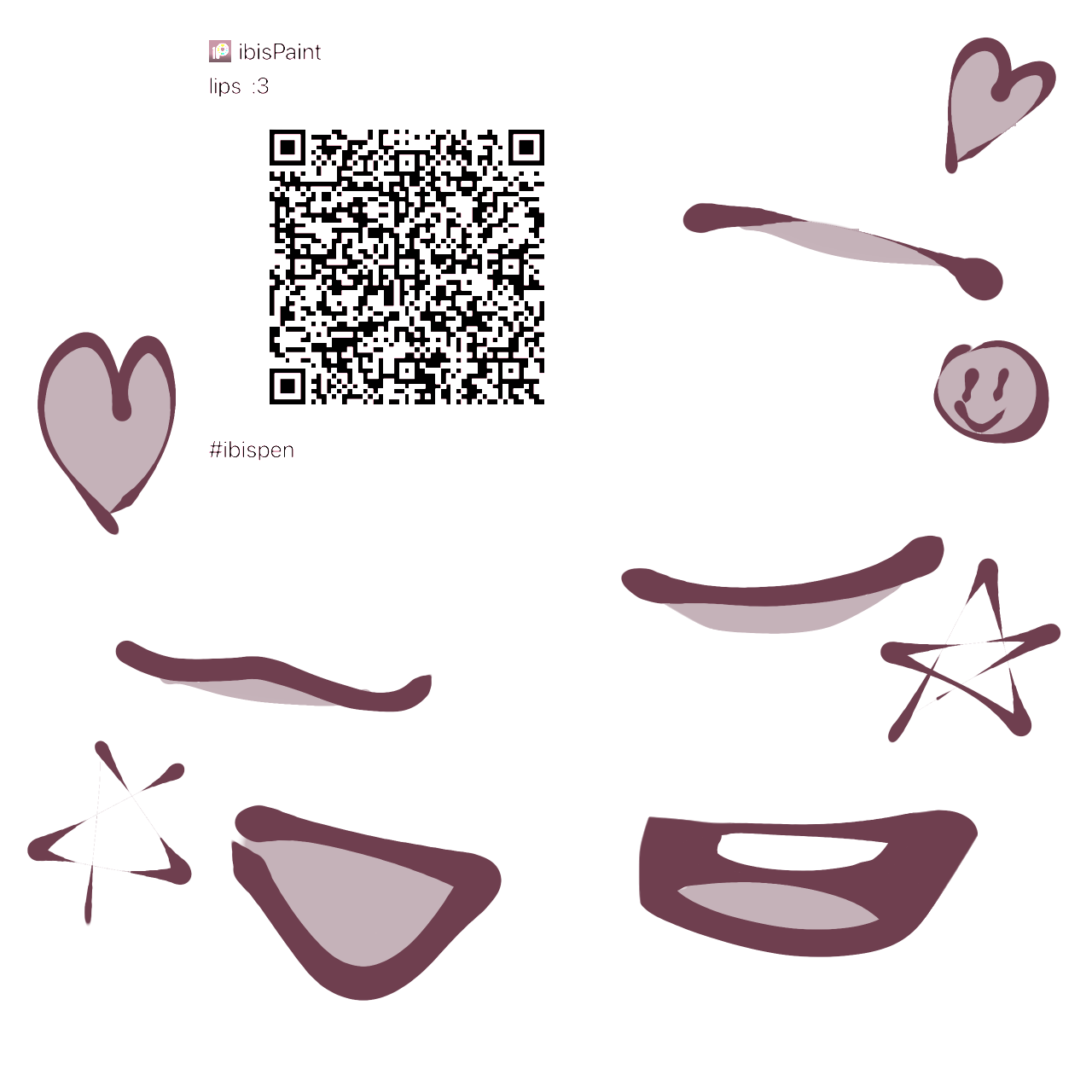 Lips pen - ibisPaint