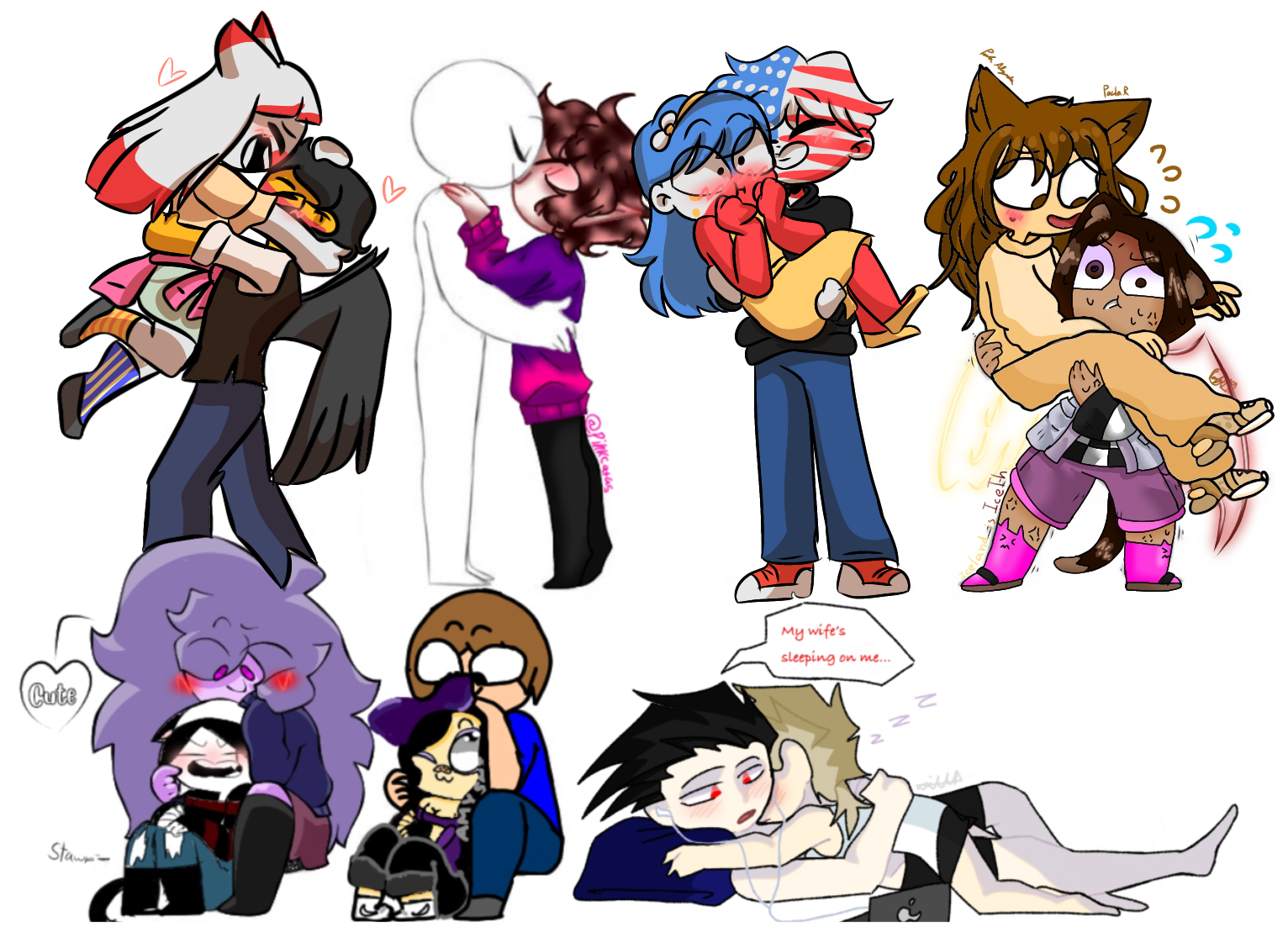 Couple collab! - ibisPaint