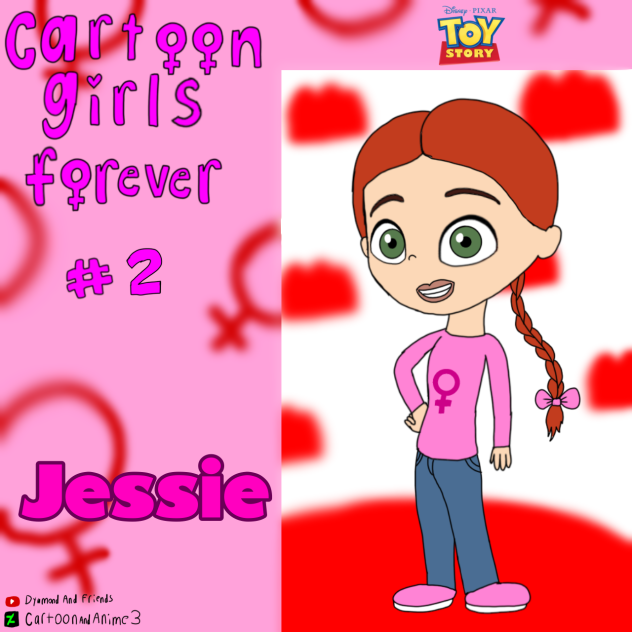 Cartoon Girls Forever #2 - Jessie - ibisPaint
