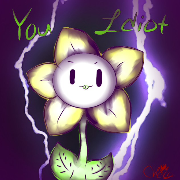 Stream Art - Flowey - ibisPaint