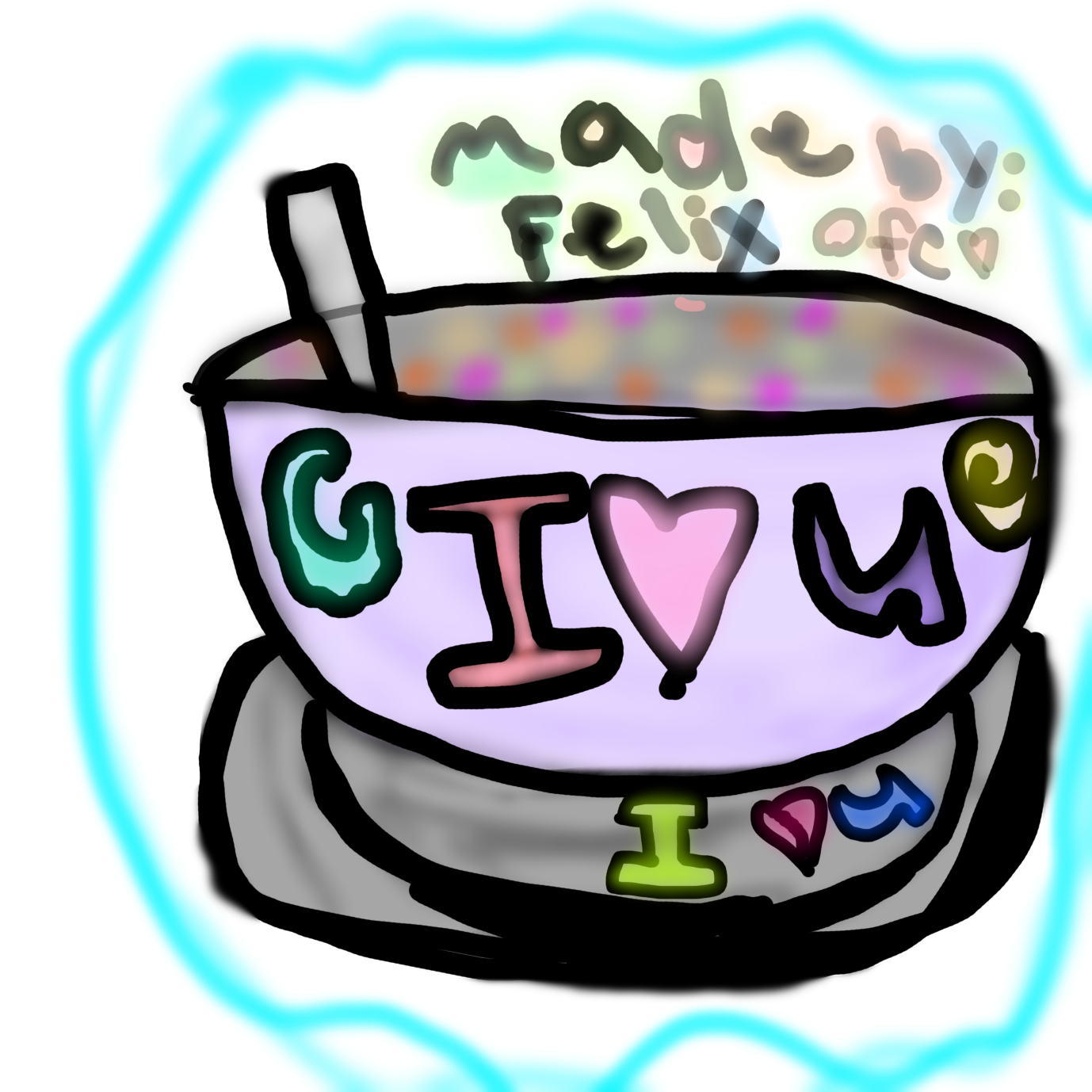 bowl of cereal for you - ibisPaint