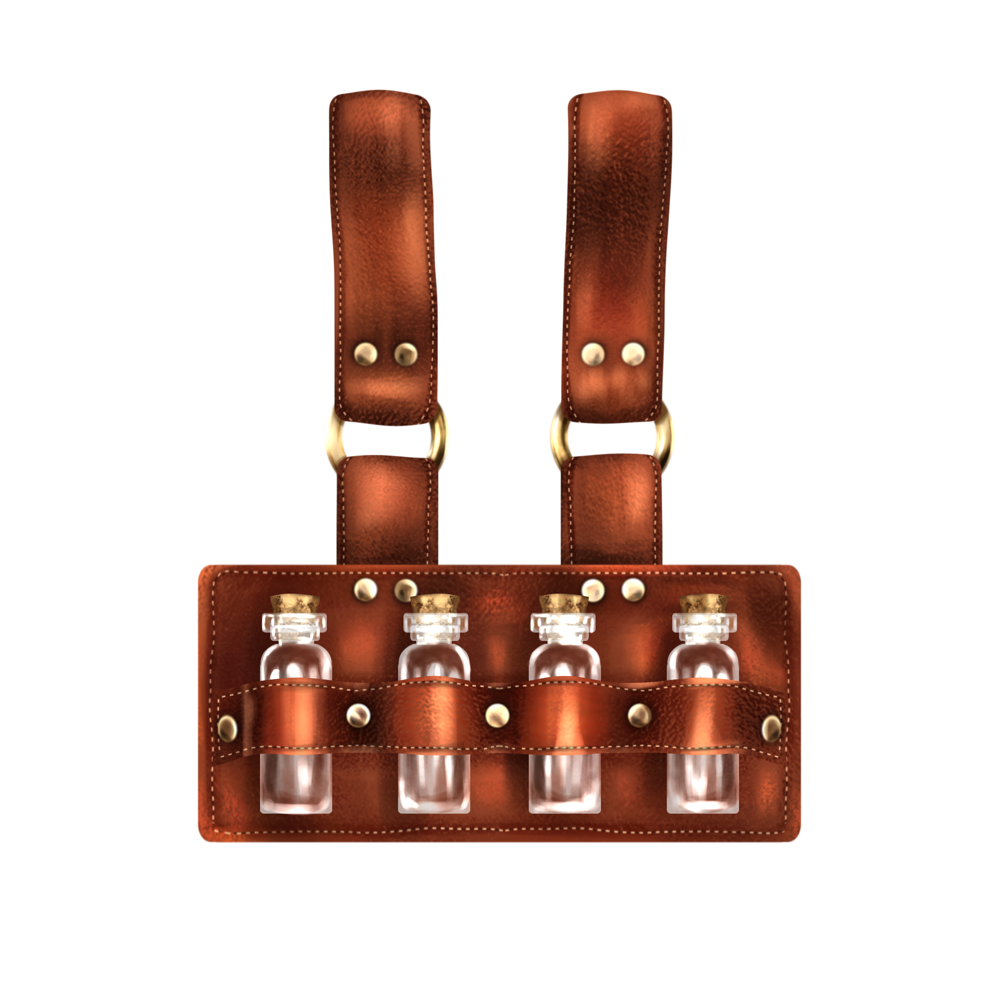 Leather belt hanger - ibisPaint