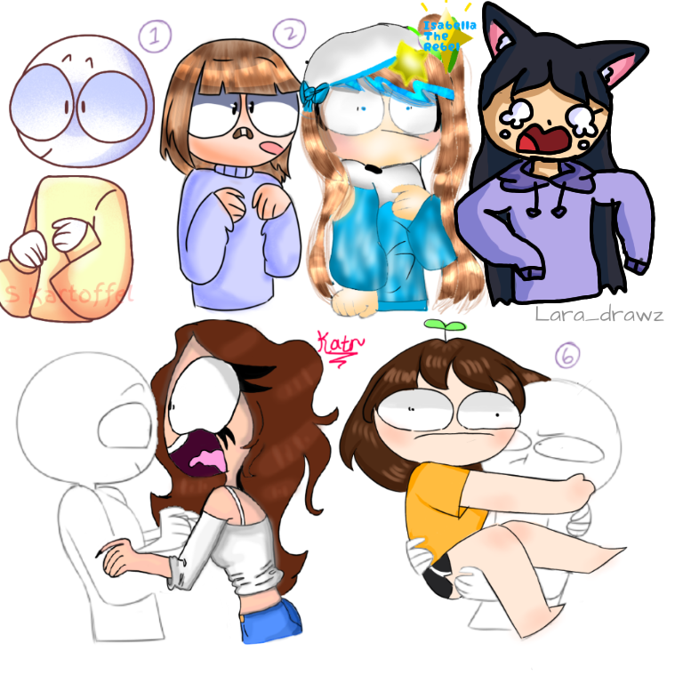 Scared colab - ibisPaint