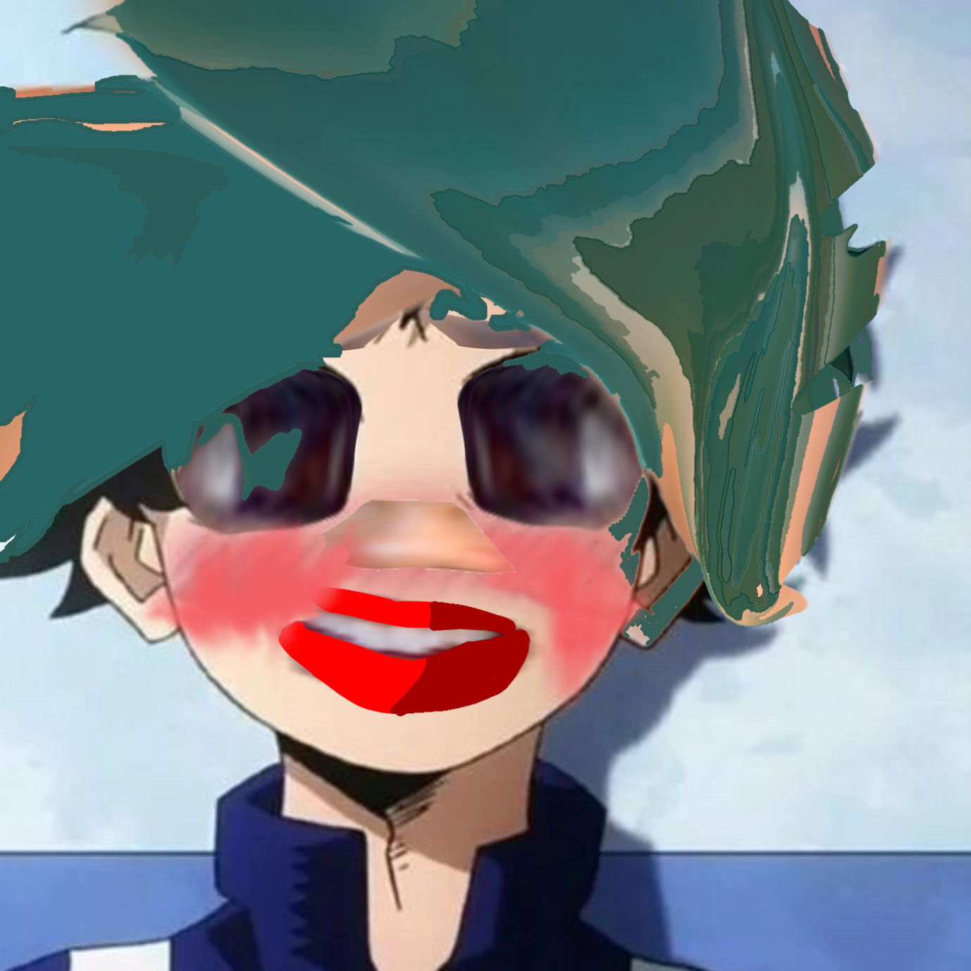Cursed deku - ibisPaint