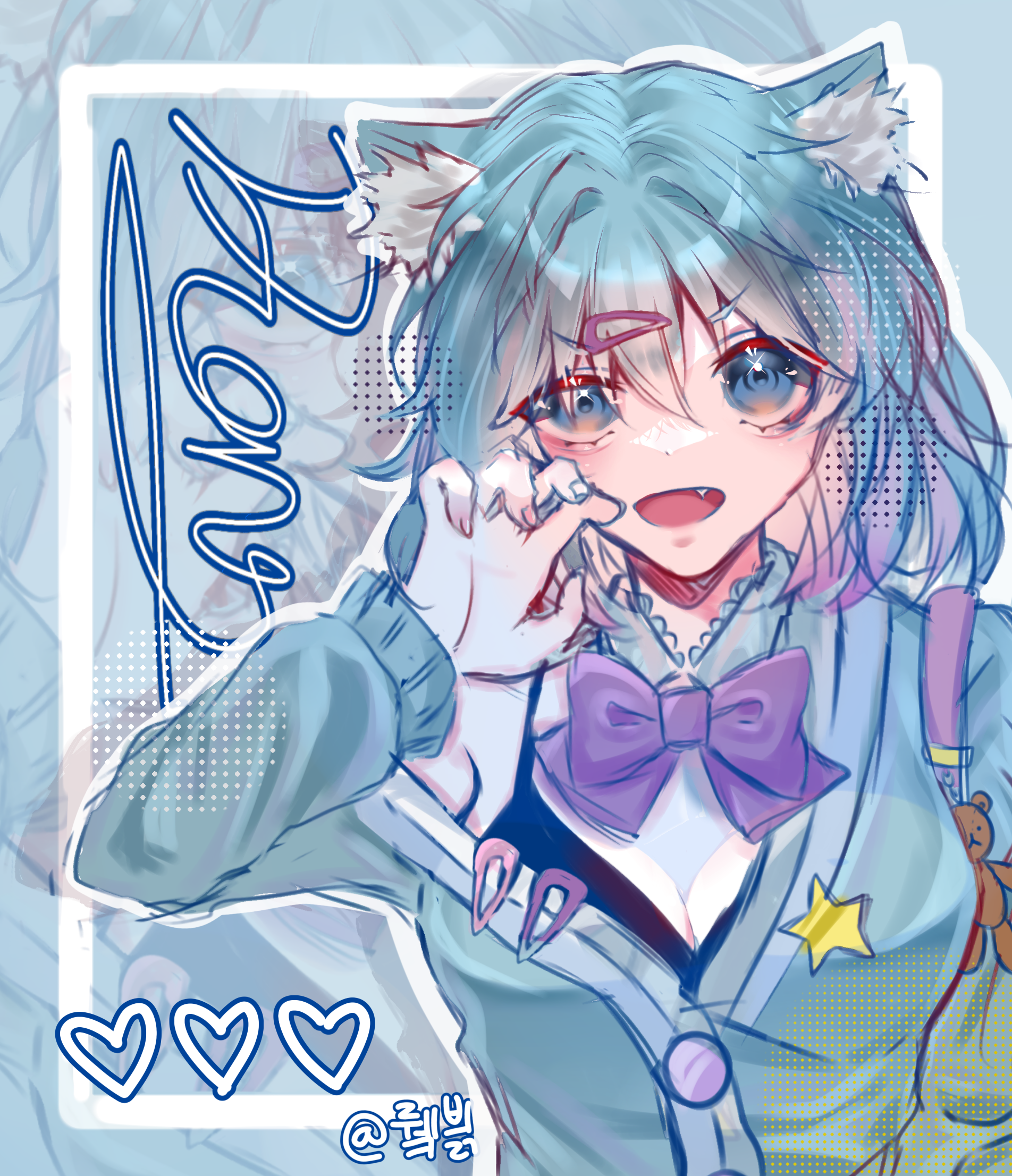 commission example🩵 - ibisPaint