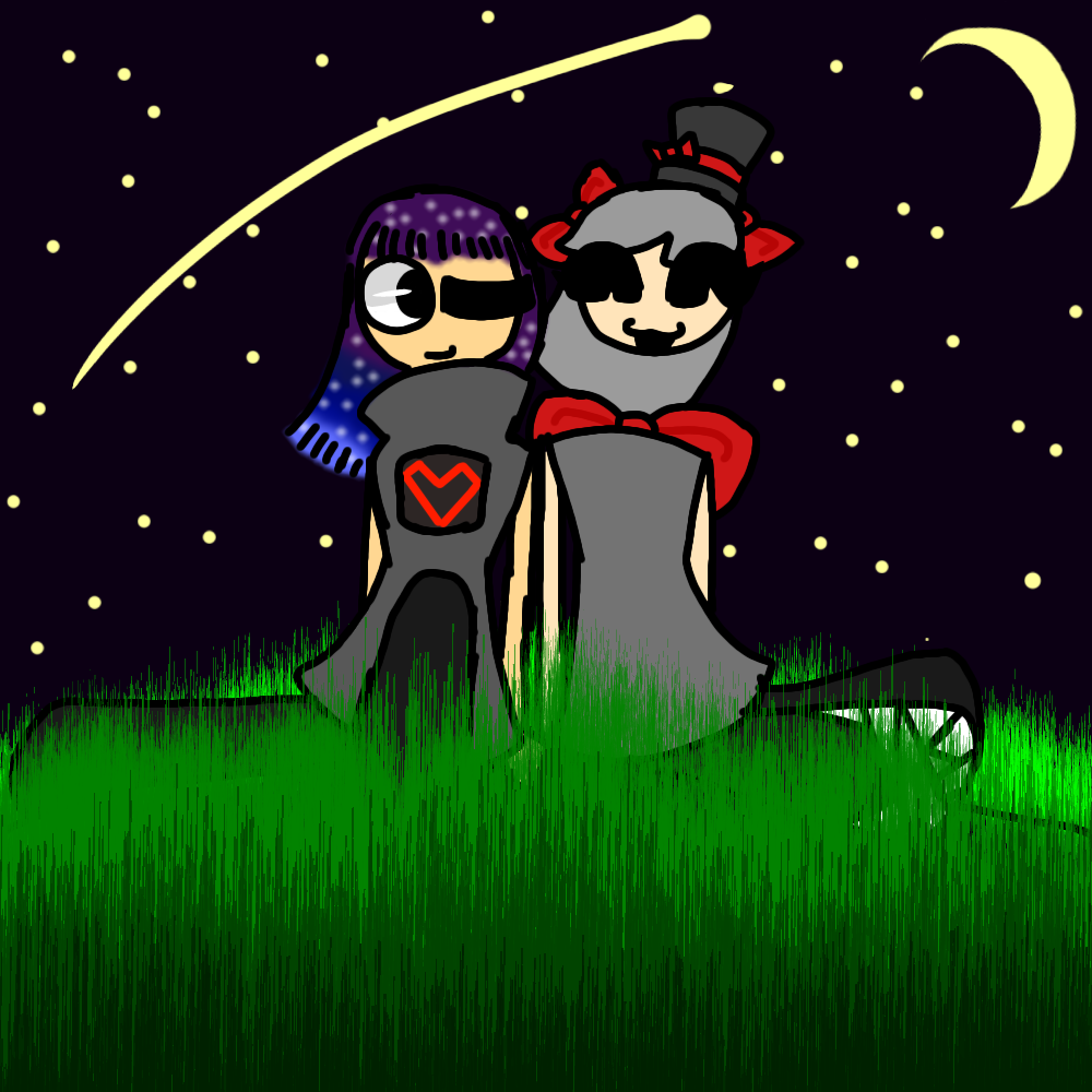 Endless night sky🌠 - ibisPaint