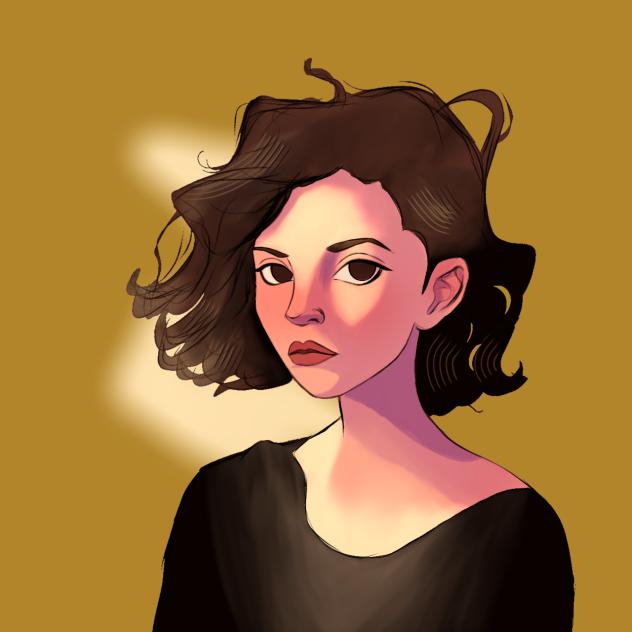 Stylized portrait study - ibisPaint