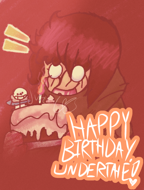Happy birthday, UNDERTALE. - ibisPaint