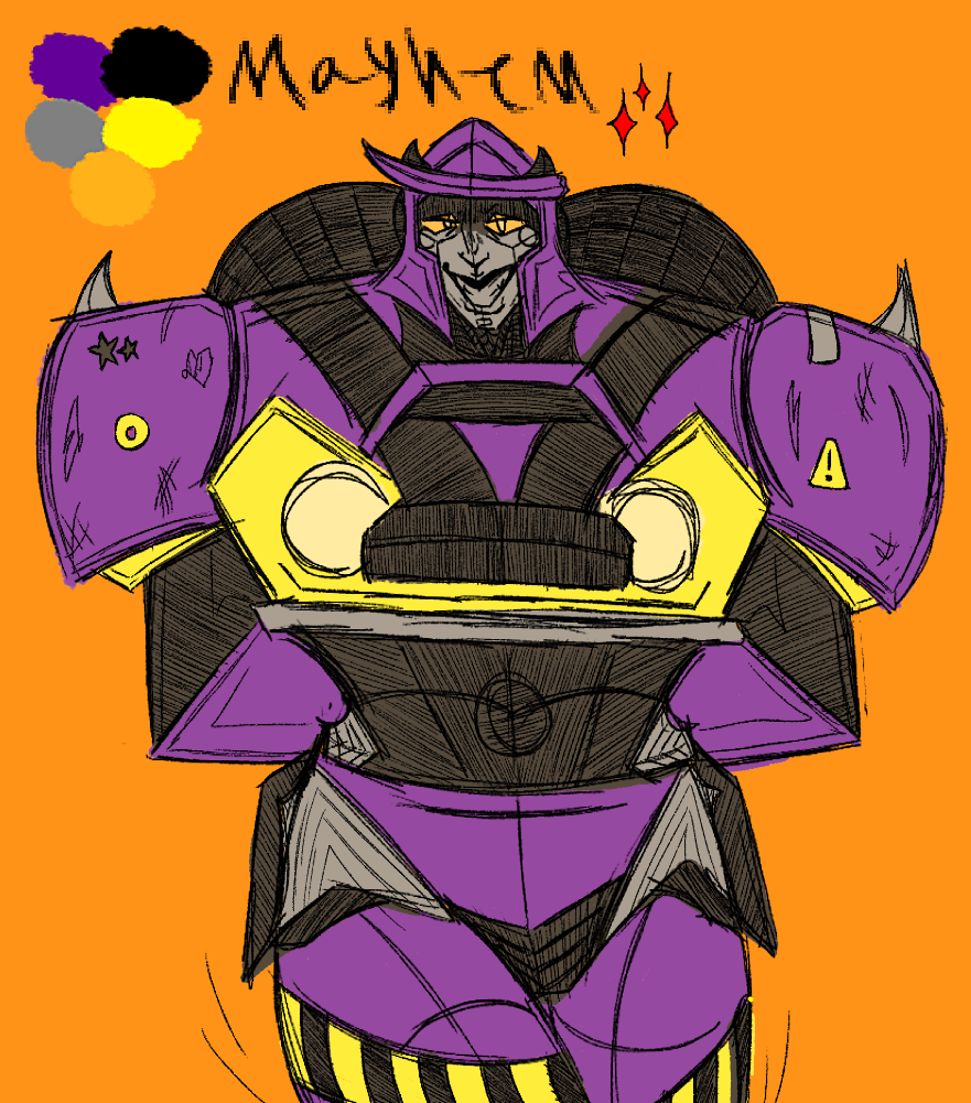 slight Mayhem redesign - ibisPaint