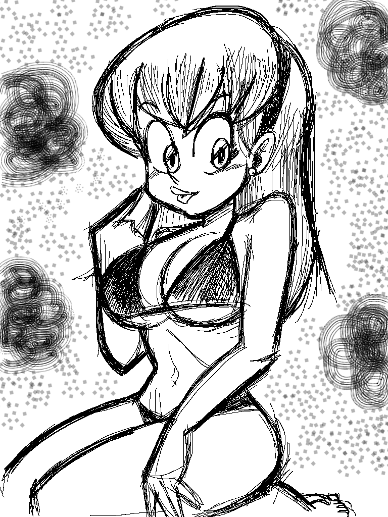 beach babe - ibisPaint