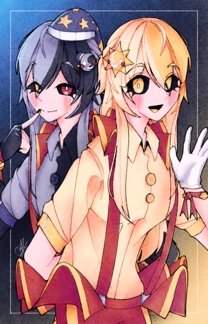 🌟🌚 Moondrop & Sundrop 🌞🌟 - ibisPaint