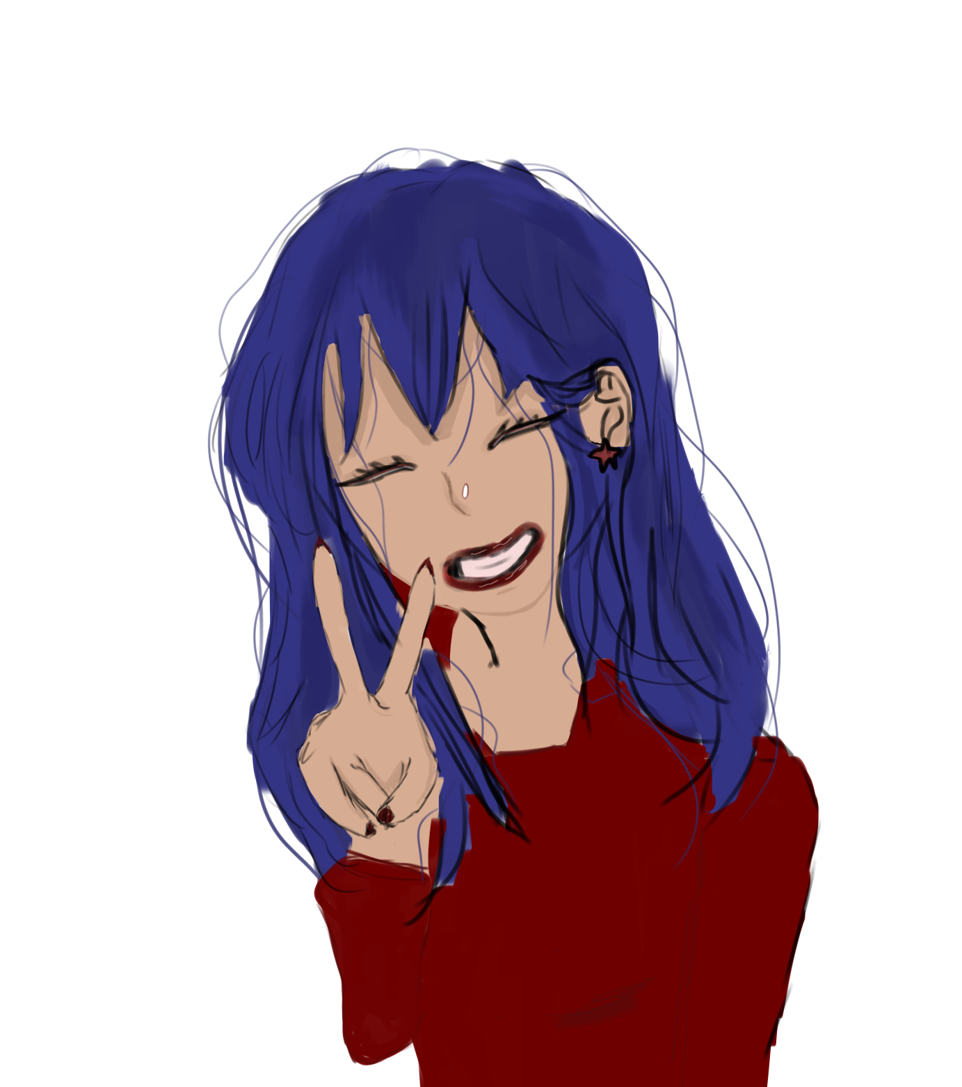 Her name is Ace - ibisPaint