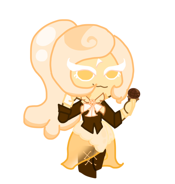 Orange Creamsicle cookie - ibisPaint