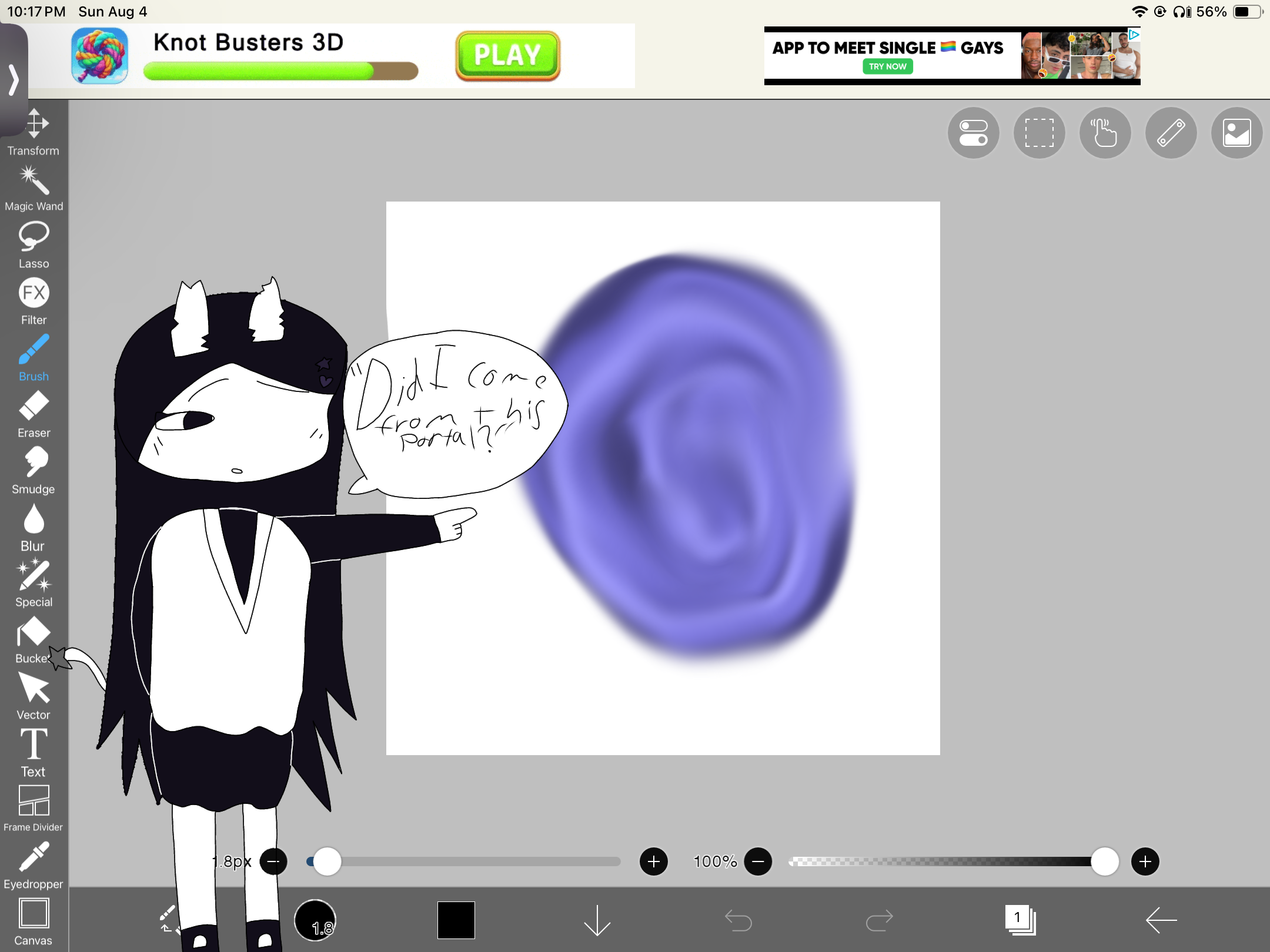 Did I come from this portal - ibisPaint