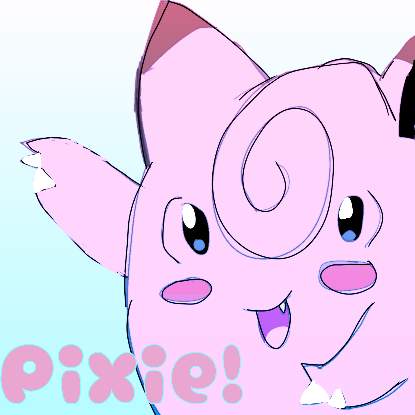 Pixie The Clefairy!💖 - ibisPaint