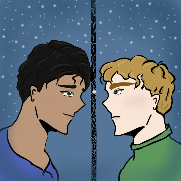 Dylan y Anthony (Pequeñas casualidades) - ibisPaint