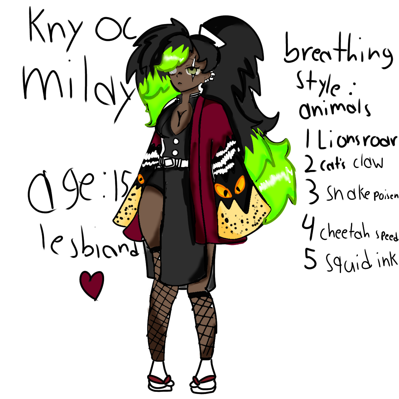 MY FIRST KNY OC!! - ibisPaint