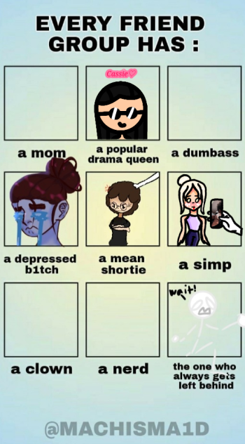 Friend group collab - ibisPaint