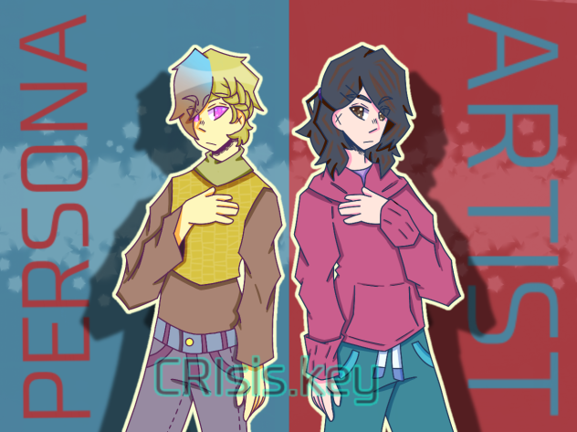 persona vs artist - ibisPaint