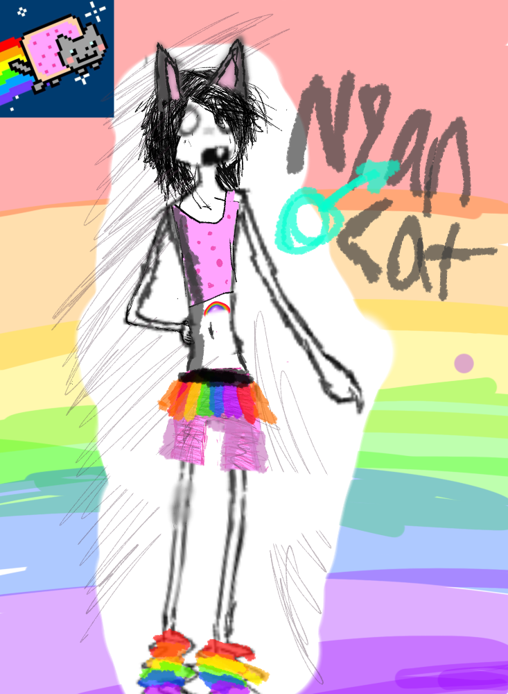 scene nyan cat - ibisPaint