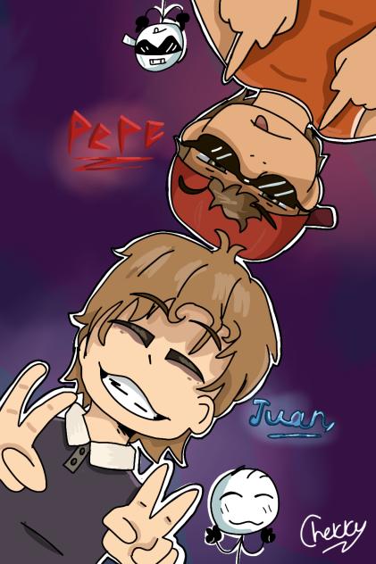 Juan and Pepe together - ibisPaint