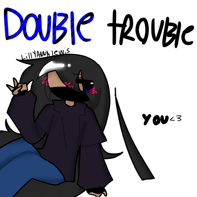Double trouble collab! - ibisPaint