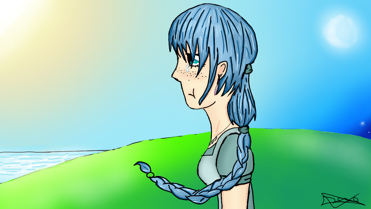 mirando al pasado - ibisPaint