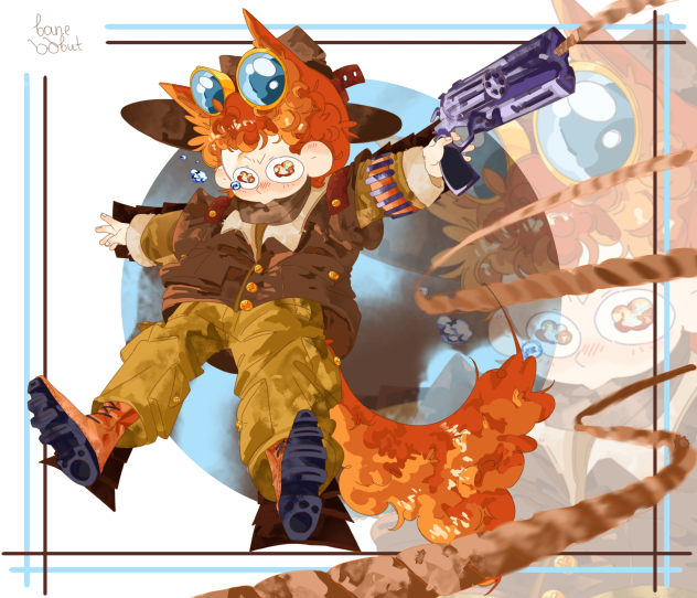 The Ranger Fox 🦊 - ibisPaint