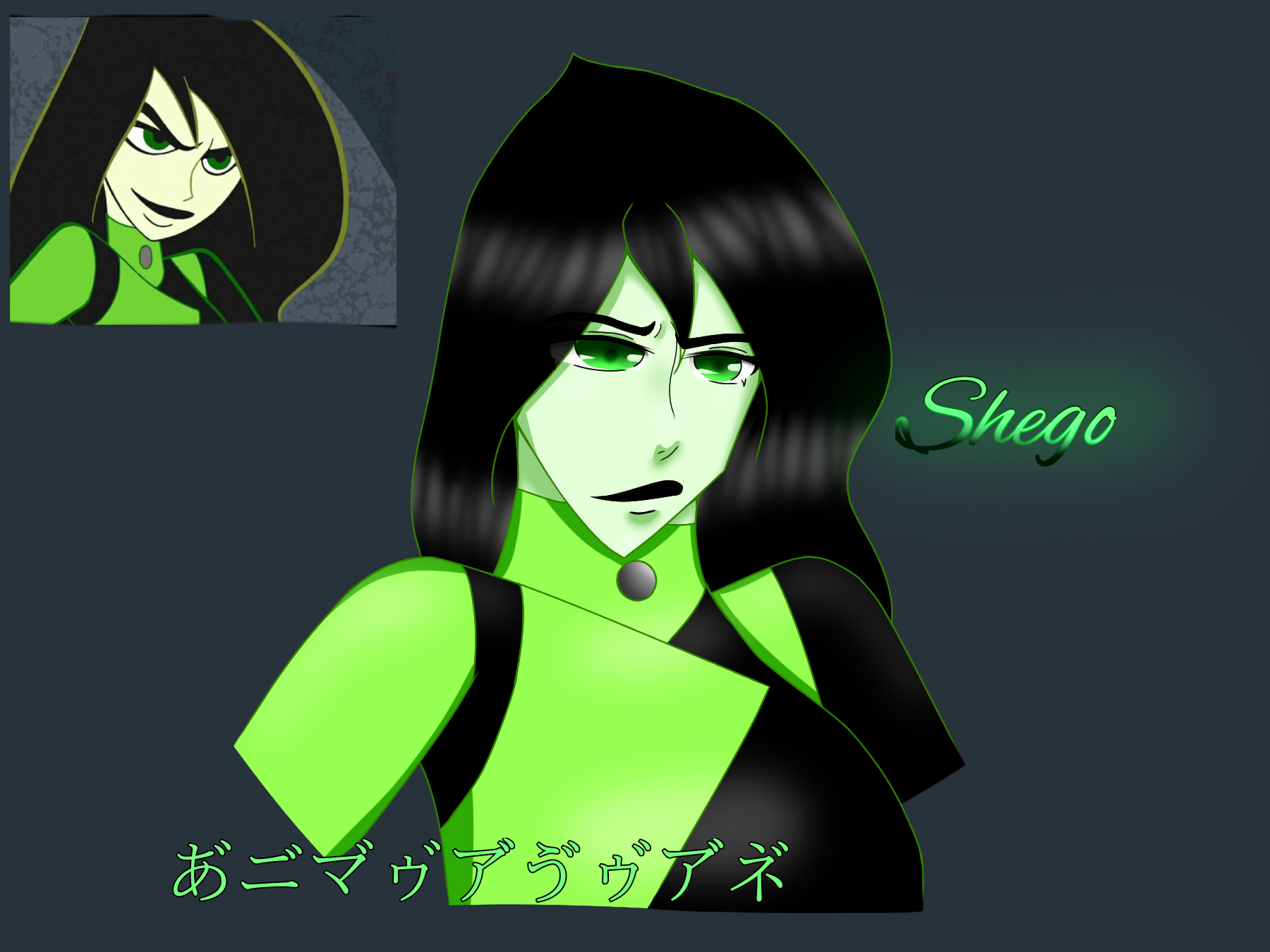 Shego Fanart - ibisPaint