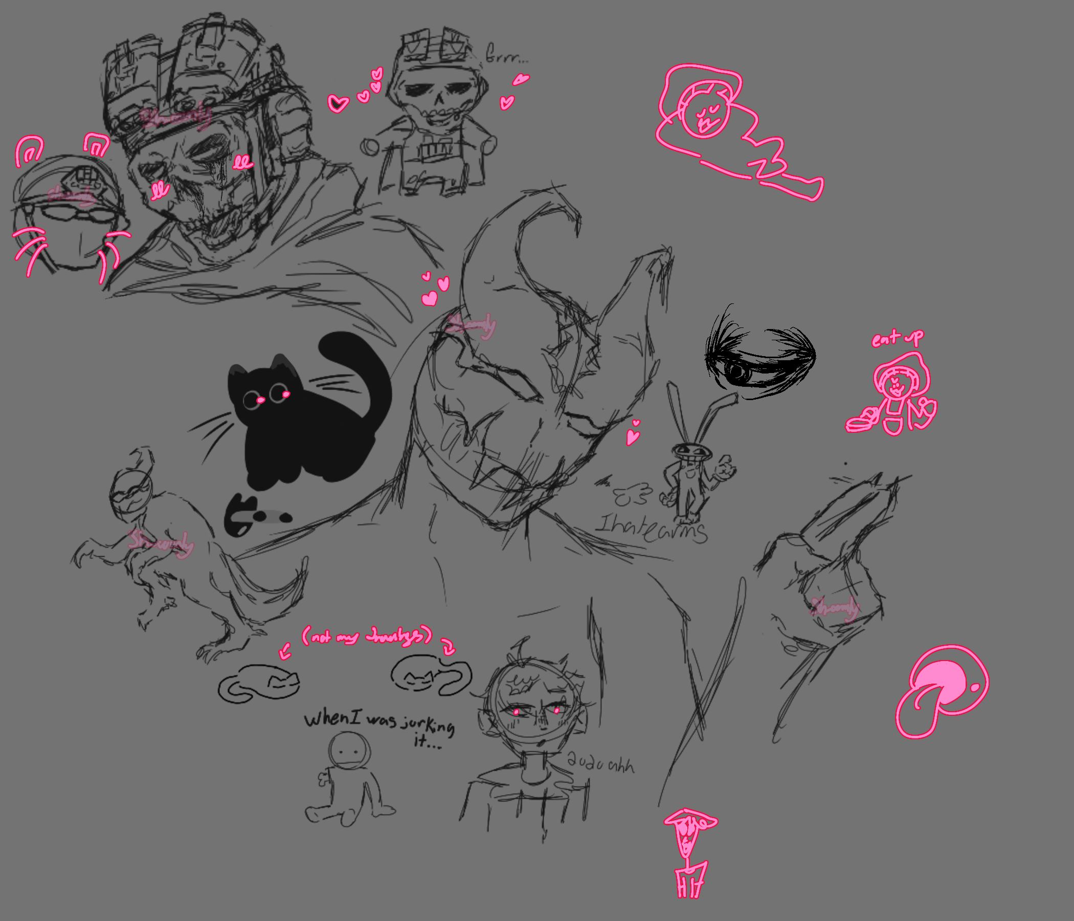 Magma doodles - ibisPaint