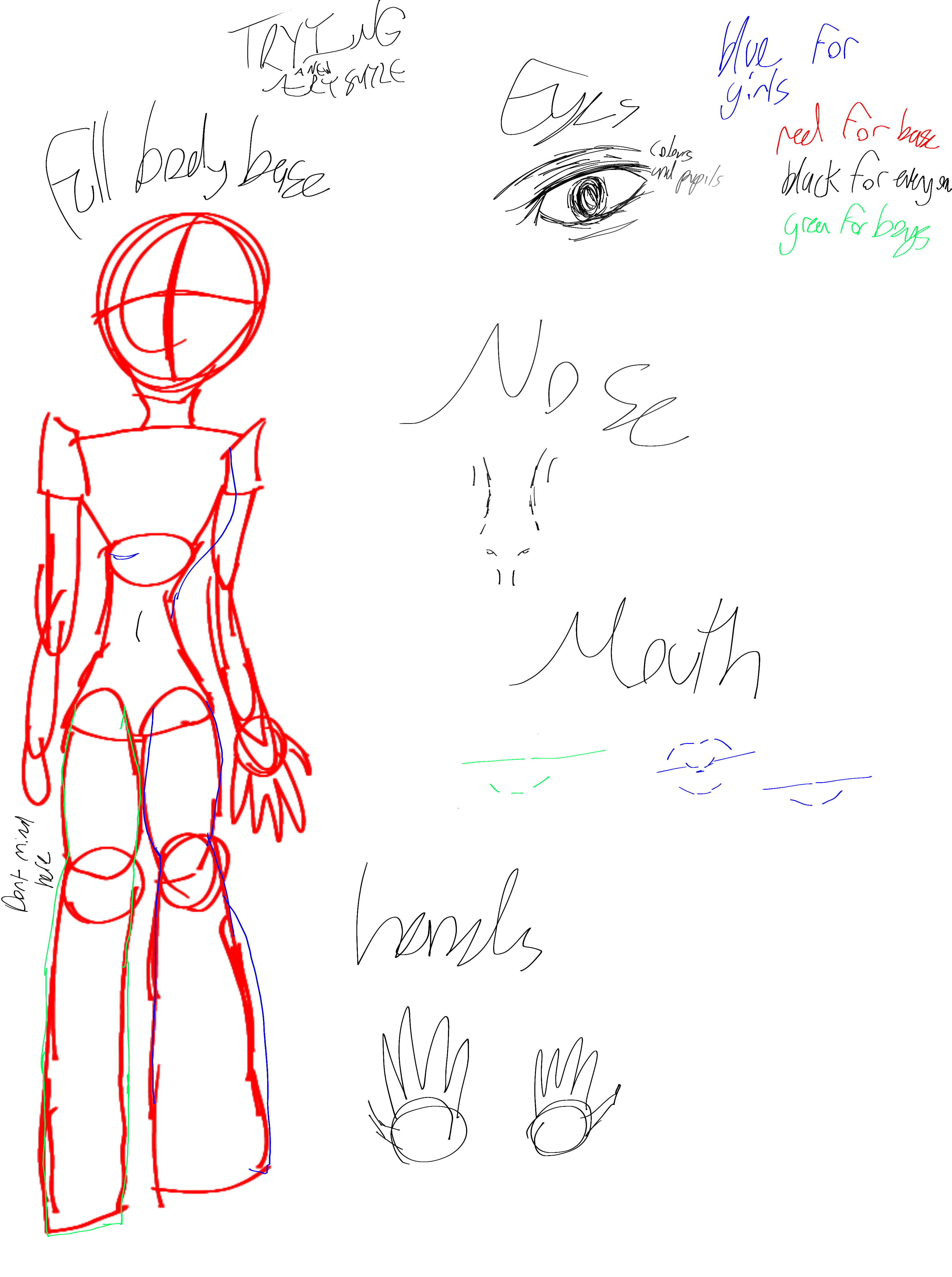 trying a new artstyle - ibisPaint