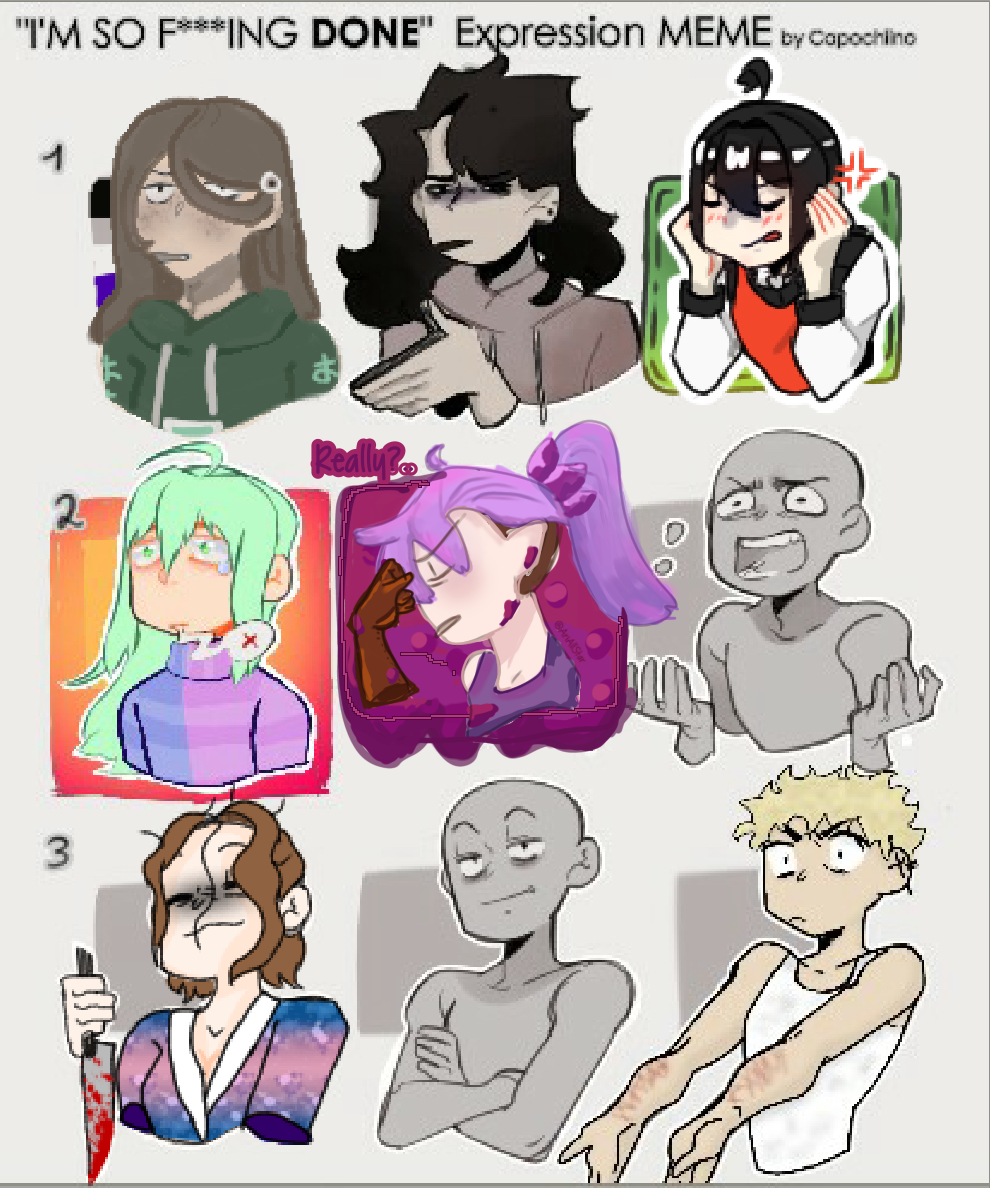 “I’m so fking done” Collab - ibisPaint