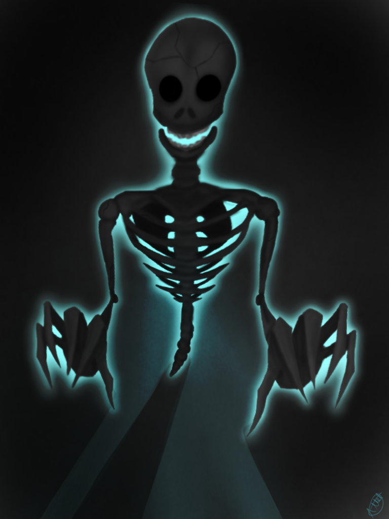 Cryptic Skeleton - ibisPaint