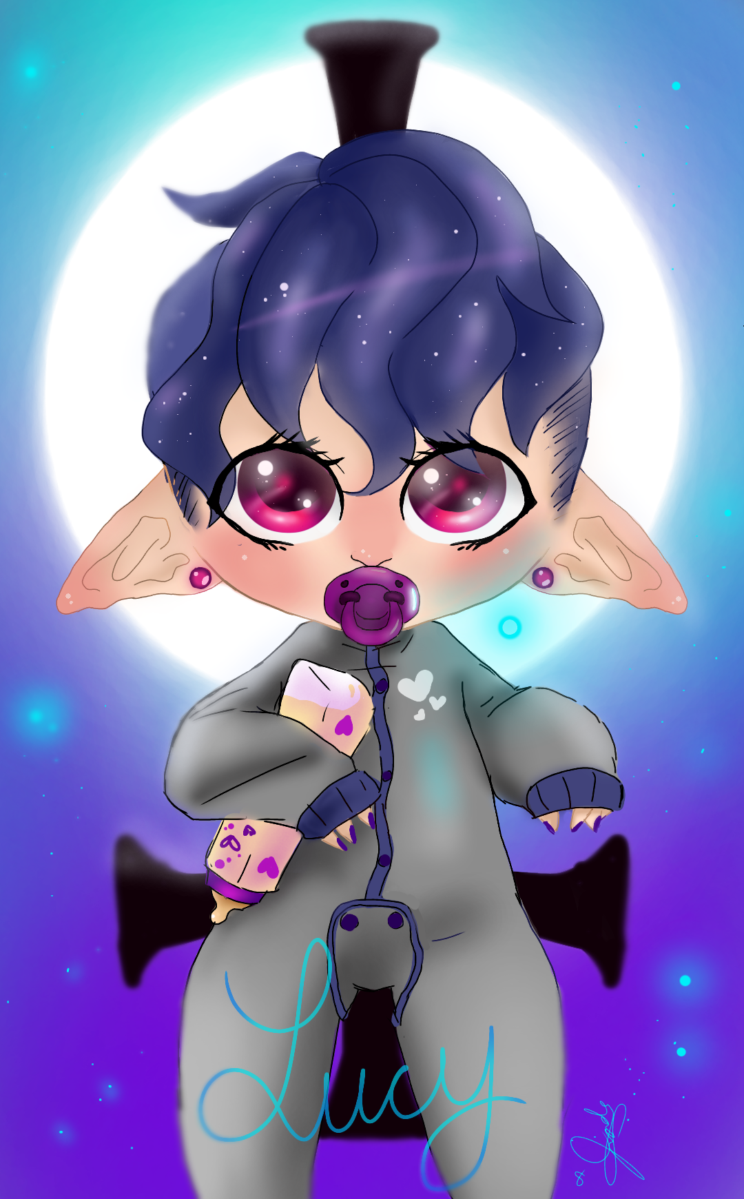 Demon Baby Lucy - ibisPaint