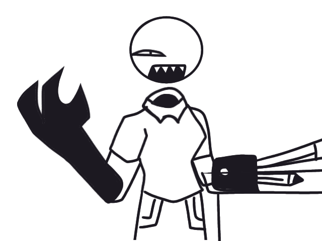 ''breaks table cutely'' - ibisPaint