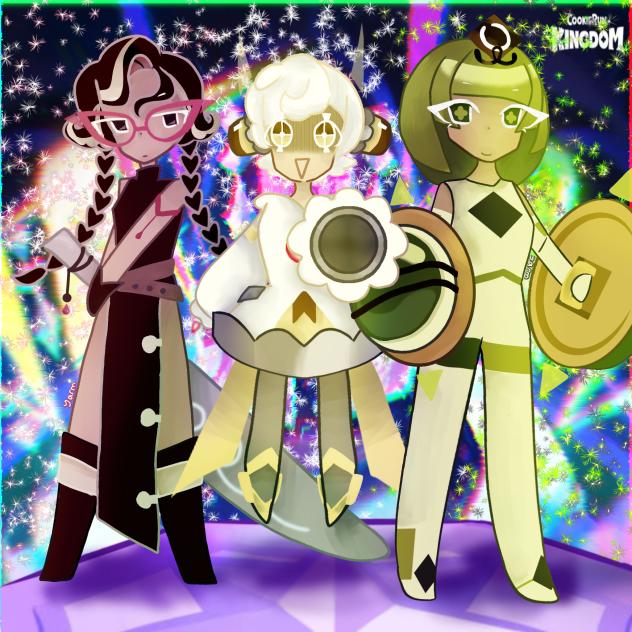 THREE SISTERS 🤎💛💚 - ibisPaint