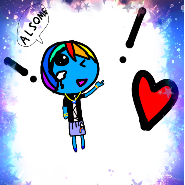 Cute mini Rainbw Dash - ibisPaint