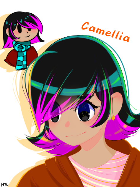 Character profile Camellia - ibisPaint