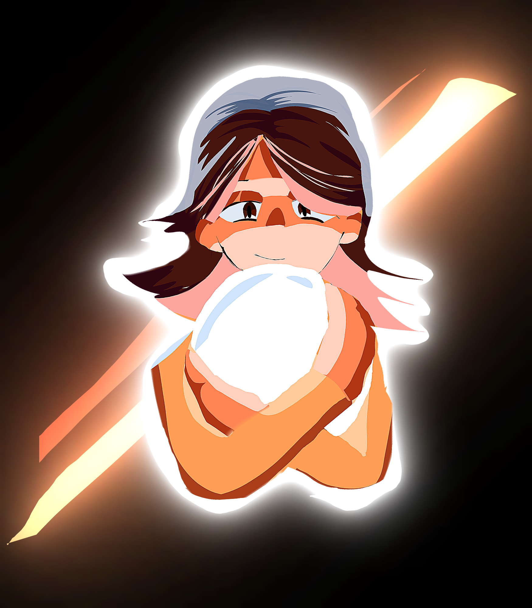 glowing stone - ibisPaint