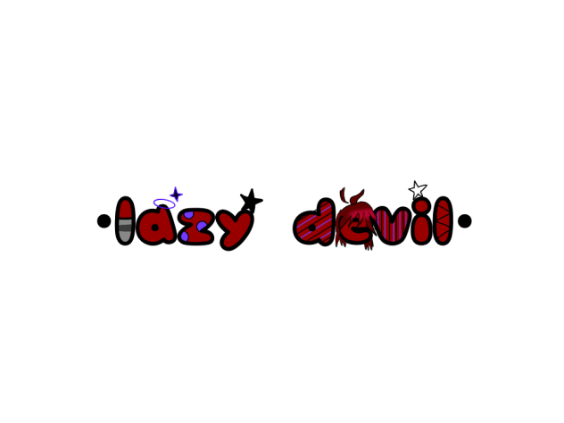 Watermark for •lazy devil• - ibisPaint
