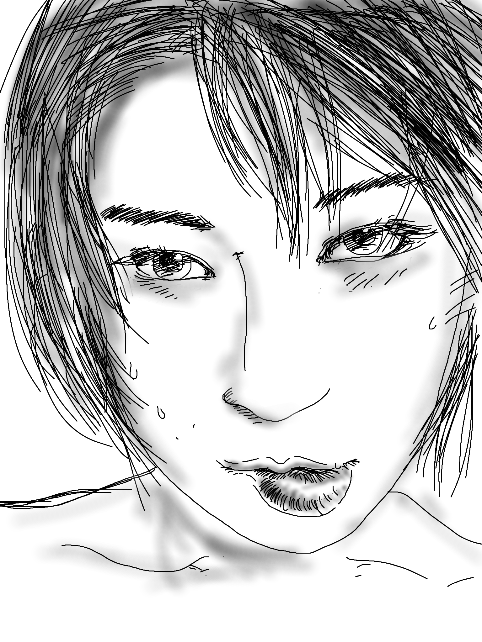 Chie After Shower - ibisPaint