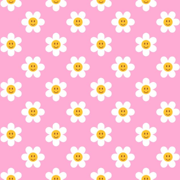 Y2k flower pattern - ibisPaint